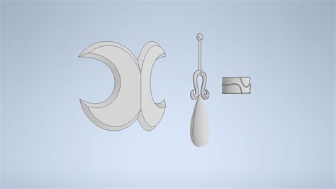 Stl File Honkai Star Rail Jingliu Accessories・3d Printing Idea To