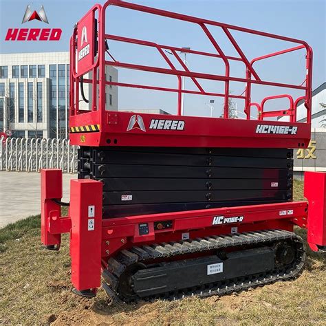 Hered 14m Mobile Self Propelled Aerial Work Platform Lift Electric