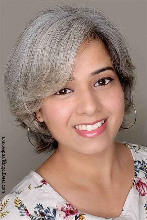 Short Haircuts For Growing Out Gray Hair Artofit