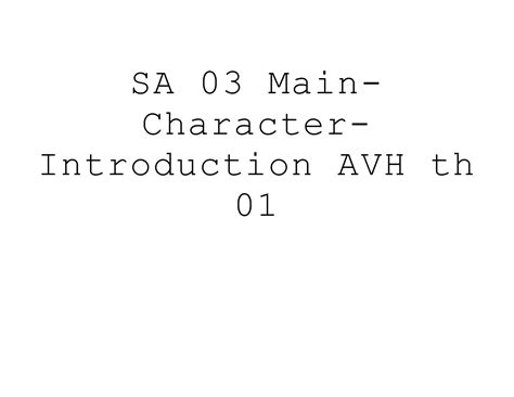 Storyboard Mentorship 03 Main Character Introduction Atli Viðar Hafsteinsson Speaker Deck
