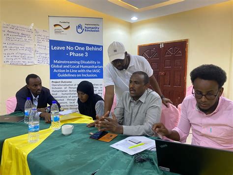 Workshop On Disability Inclusion In Humanitarian Programing Leave No