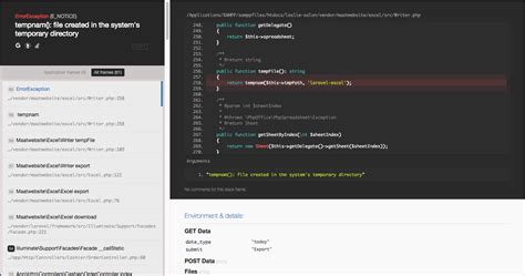 File Created In The System S Temporary Directory Issue