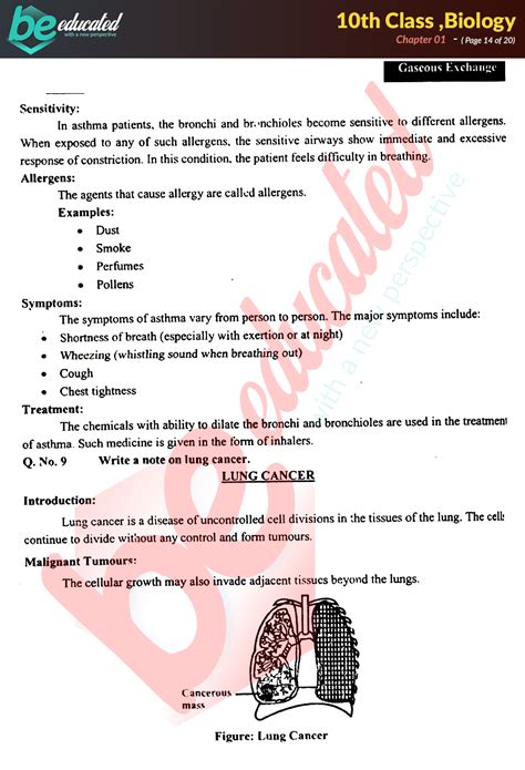 Chapter 1 Biology 10th Class Notes Matric Part 2 Notes