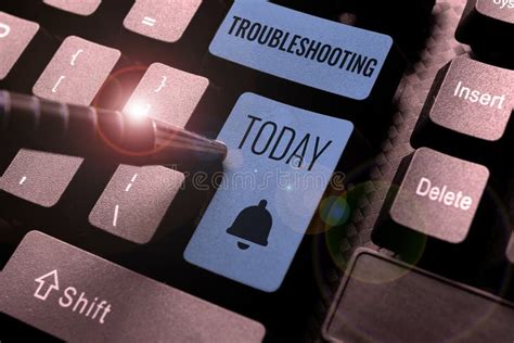 Sign Displaying Troubleshooting Business Overview An Act Of