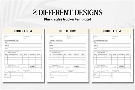 Order Form Template Simple Order Form Template Order Form Template Editable Order Form