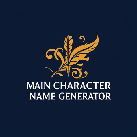 Main Character Name Generator Find The Perfect Name Name Generator