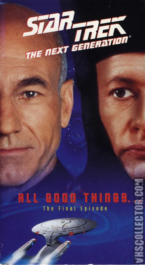 Star Trek The Next Generation All Good Things Vhscollector