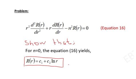 solved problem r2dr2d2r r rdrdr r −n2r r 0 equation 16