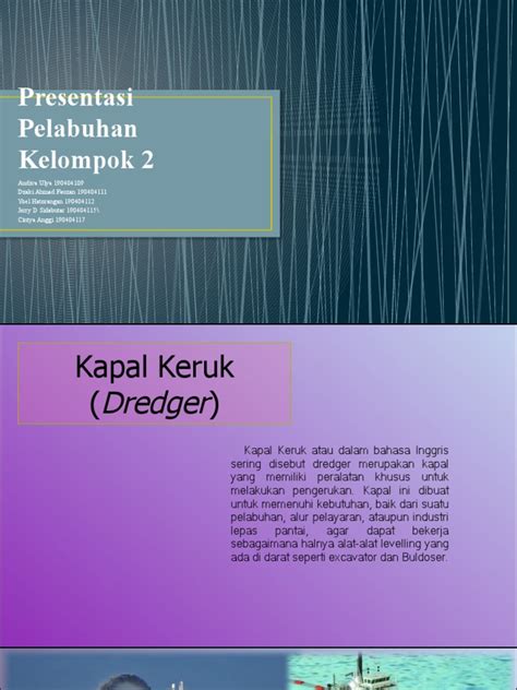 Dredger Group 2 Presentation Pdf