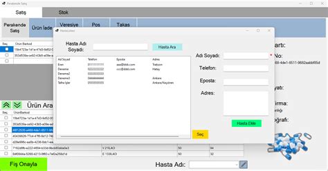 Github Merenisler Eczane Otomasyonu C İle Geliştirilmekte Olan