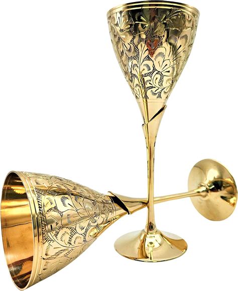 Medieval Wine Goblet Heavy Brass Royal Wine Cup Handmade Goblet