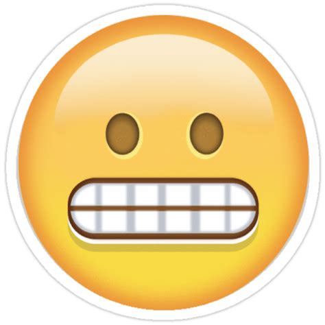 Png Transparent Emoji Grimacing Emoji Png Transparent Background Images