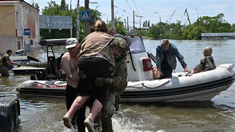 Nach Dem Dammbruch Droht Eine Neue Massenflucht Aus Der Ukraine