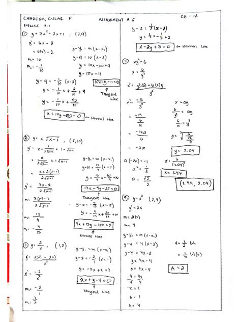 Assignment 5 Diff Cal Pdf