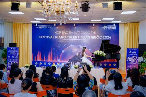 Cuộc Thi Piano Mở Rộng Dành Cho Lứa Tuổi Từ 5 18 Tuổi Lần đầu được Tổ Chức