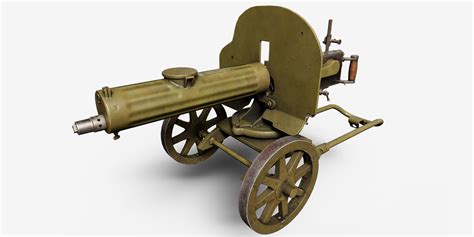 Maxim M1910 Machine Gun Superhive Formerly Blender Market