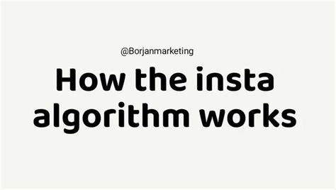 How The Instagram Algorithm Works Infographic Munteanu Narcisa