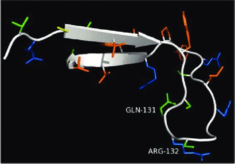 Structure Of Peptide With Residues 120 146 Qr Of The Native Neutrophil