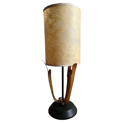 Wood Table Lamp By Yasha Heifetz For Heifetz Lighting Co For Sale At