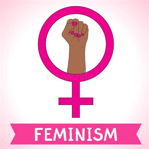 女权主义标志 妇女的战斗的拳头 库存例证 插画 包括有 拒付 自由 女权 国际 战斗 查出 110535114