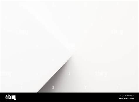 Angular White Abstract Shade And Light Background Stock Photo Alamy