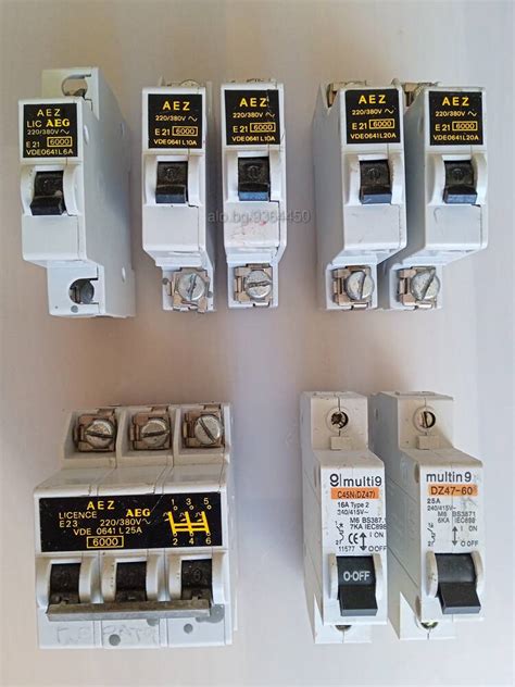 Автоматичен предпазител прекъсвач Резервни части консумативи за машини Варна Цената з