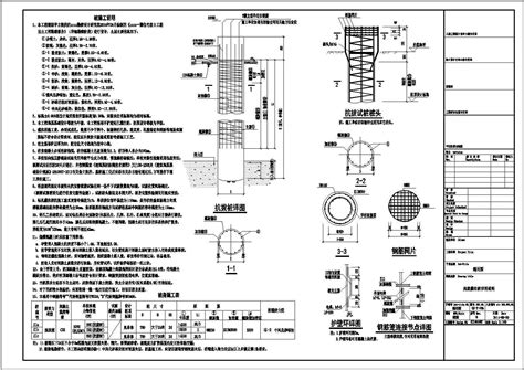 1 5m直径钻孔灌注桩钢筋图 桩基础图纸 土木在线