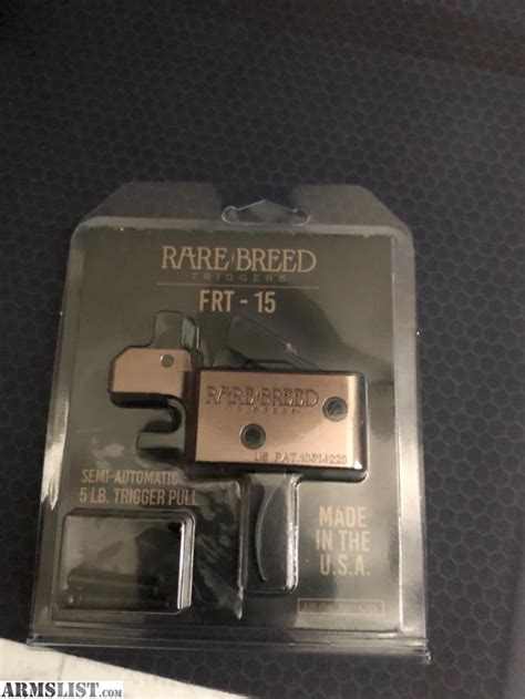 Armslist For Sale Trade Brand New Rare Breed Frt 15 Ar 15 Trigger