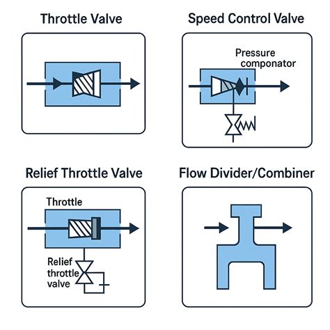 Hydraulic Flow Control Valves Types Troubleshooting And Guide