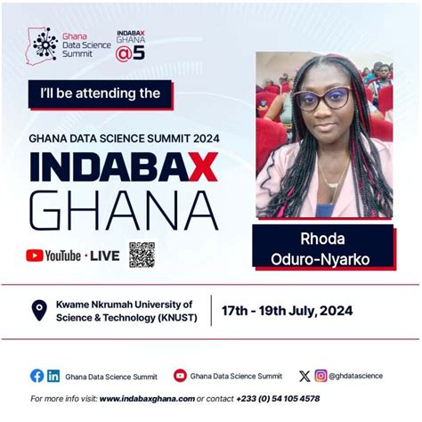 rhoda oduro nyarko on linkedin gdss indabax ml datascience