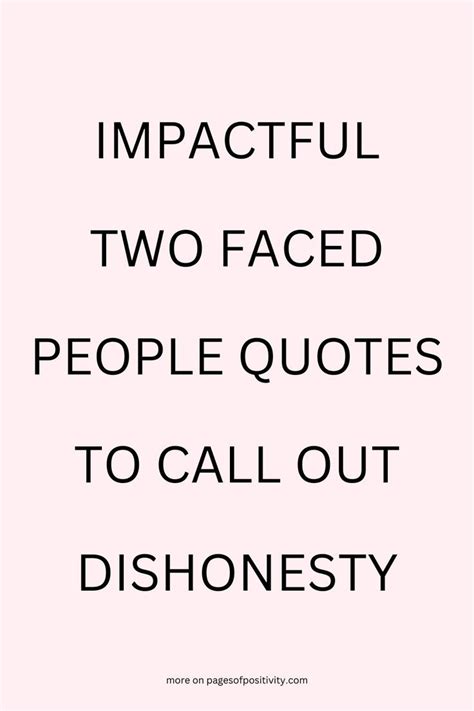 Impactful Two Faced People Quotes To Call Out Dishonesty Fake Friend