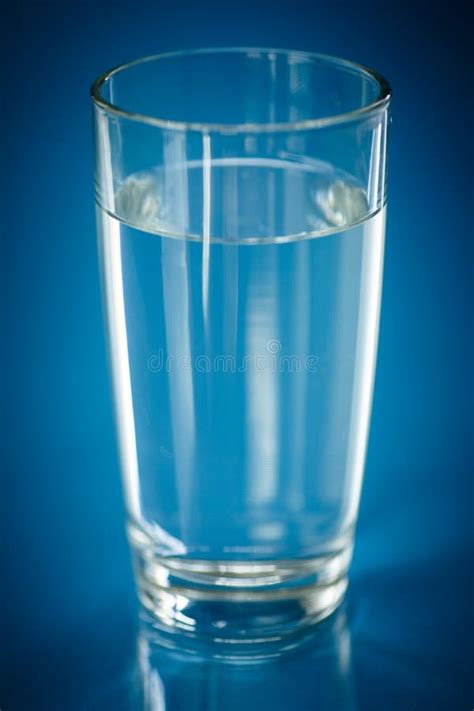 Overflowed Glass Of Water Stock Image Image Of Bubble 14580977