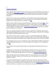 Database Fundamentals For Aws Part Of Docx Course Introduction Hello And Welcome To