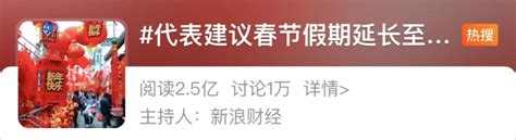 “建议春节假期延长到10天”？网友热议【饮茶论道】 知乎
