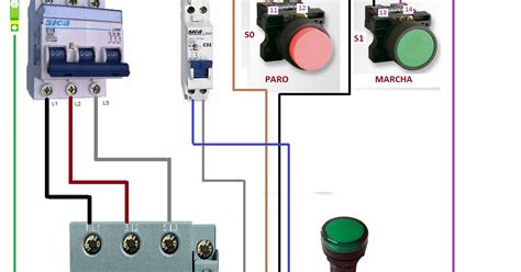 COMO INSTALAR INTERRUPTOR GUARDAMOTOR TRIFASICO Esquemas eléctricos