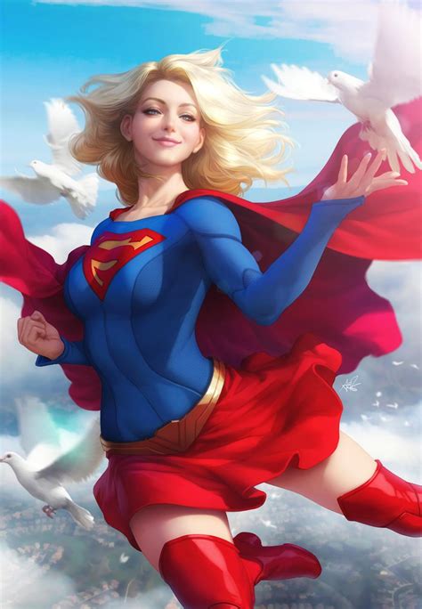 Supergirl By Stanley Lau Rimaginarydc