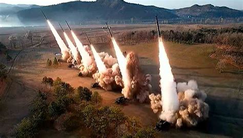 Video North Korea Conducts A Major Launch With Its 600mm Multiple