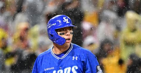 김영웅 선제점 찬스에서 삼진 사진