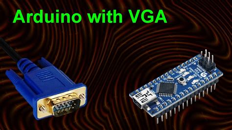 Vga Output With An Arduino Youtube