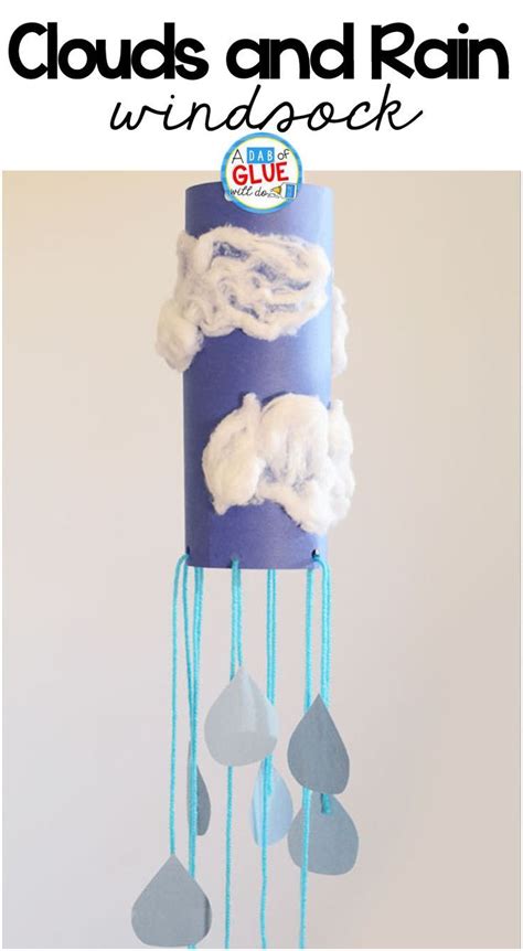 Rain Cloud Windsock Weather Craft Is A Great Addition To Your Weather