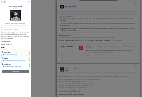 Github Networld Tovue Ap Timeline Vue Component For Activitypub