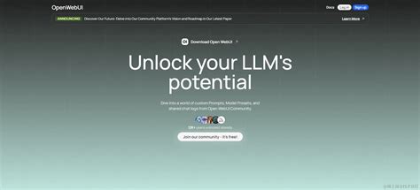 Ollama Openwebui 本地部署大型模型与交互式可视化聊天人工智能发菜君 Gitcode 开源社区