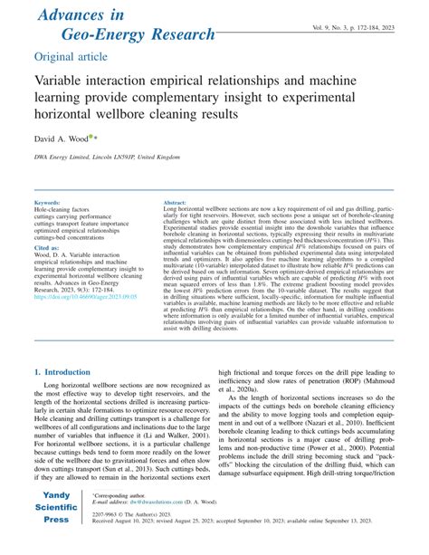 Pdf Variable Interaction Empirical Relationships And Machine Learning