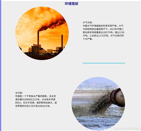 269 大学生html期末大作业 ―【保护环境环保主题网页首页1页】 Web前端网页制作 Html5css3小王想在网页中添加一段环保公益视频以下操作步骤正确的是 ①在