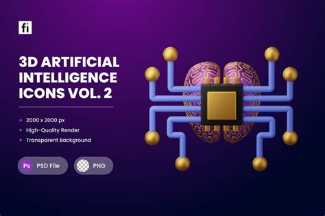 Premium Psd 3d Illustration Artificial Intelligence Inference Engine