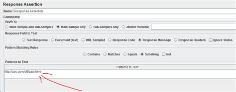 Jmeter How To Validate Response Assertion With XML Elements