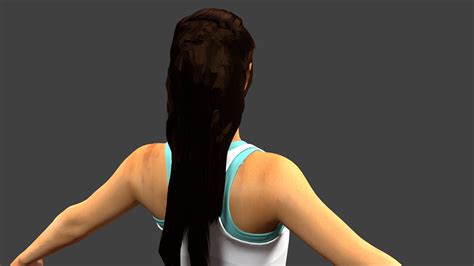 Chell 3d Model 50 Blend Fbx Max Free3d