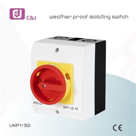 China Ukp Series Ip65 Weather Proof Isolating Switch Manufacturer And