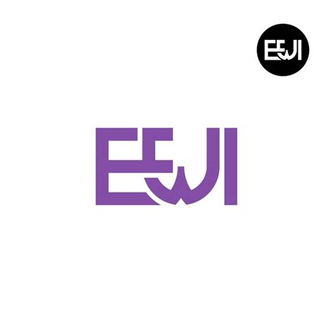 Premium Vector Letter Ewi Monogram Logo Design