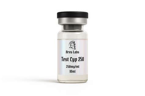 Testosterone Cypionate 250mgml Ares Labs